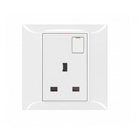 Legrand Belanko switch socket 2G 13A – Switch Distribution